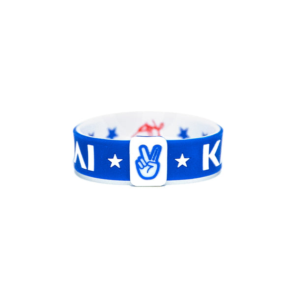 KAI "ALL STAR" Legacy Wristband | Blue/White/Red - KAI Bands